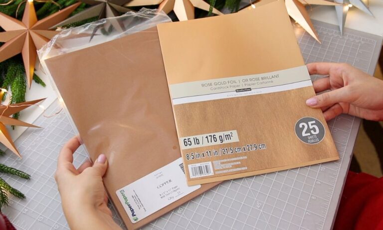 How To Make A Paper Star (Step-by-Step Tutorial With Free Template ...