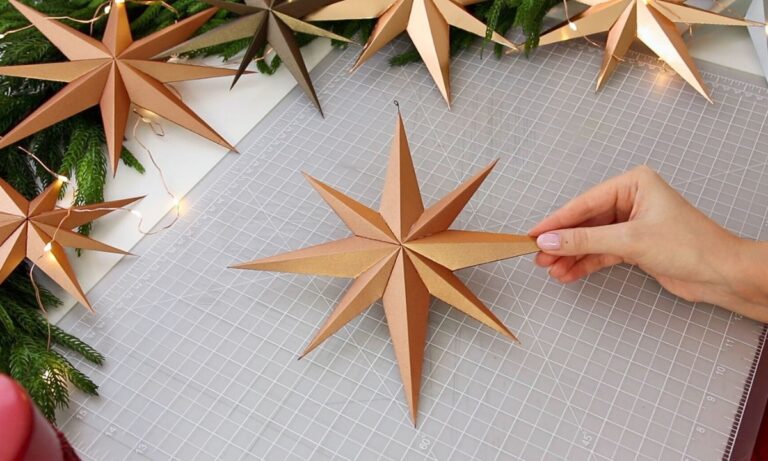 How To Make A Paper Star (Step-by-Step Tutorial With Free Template ...